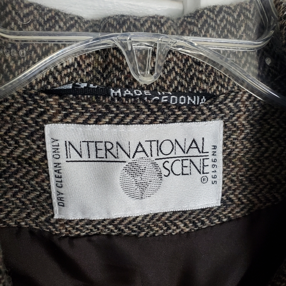 Vintage International Scene Tweed Jacket - Gem